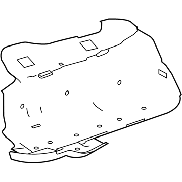 77606-0E040 Genuine Toyota Protector Sub-Assembly