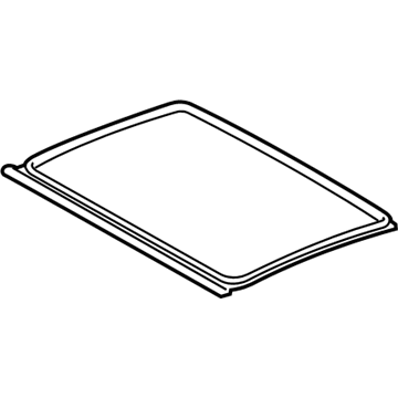 63251-47010 Genuine Toyota Weatherstrip, Sliding Roof