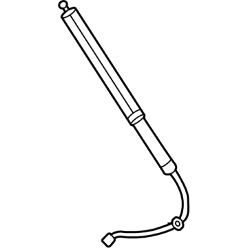 68910-0E070 Genuine Toyota Unit Assembly, Power Bac