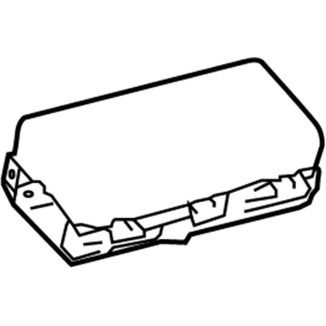 73960-06230 Genuine Toyota Air Bag Assembly, Instrument