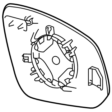 Mirror - 2022 Toyota Sienna
