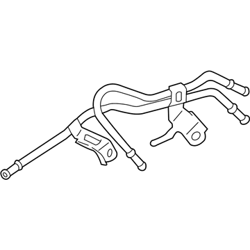 32907-0R030 Genuine Toyota Tube Sub-Assembly, Oil C