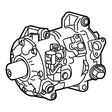 88320-48330 Genuine Toyota Compressor Assembly