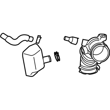 Toyota RAV4 Air Intake Coupling - Guaranteed Genuine Toyota Parts
