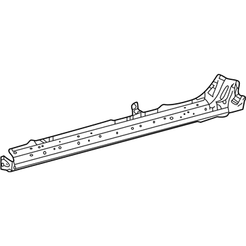 61404-12904 Genuine Toyota Reinforce S/A, ROCKE