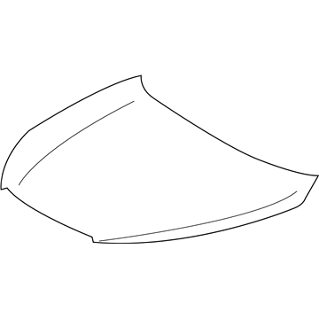 53301-0E110 Genuine Toyota Hood Sub-Assembly