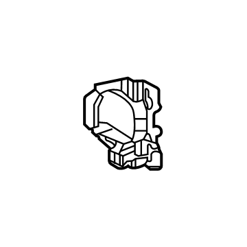 81481-0E230 Genuine Toyota Bracket, Fog Lamp, R