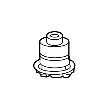 52271-06170 Genuine Toyota Cushion, Rear Suspension