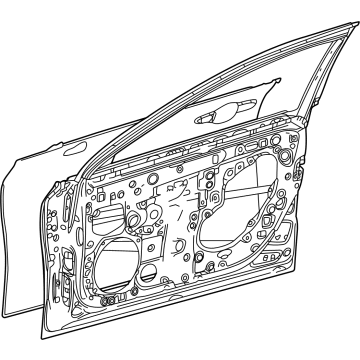 Front Door Panel & Glass - 2022 Toyota Mirai