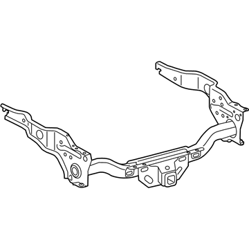 52023-0C041 Genuine Toyota Reinforcement Sub-Assy, Rear Bumper