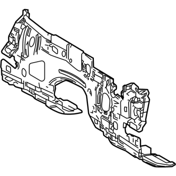 55210-62030 Genuine Toyota INSULATOR Assembly, Dash