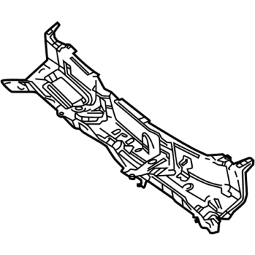 55701-62030 Genuine Toyota Panel Sub-Assembly, COWL