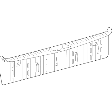 67935-08040-C0 Genuine Toyota Plate, Back Door SCU