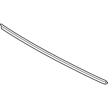 75531-60080 Genuine Toyota MOULDING, Windshield