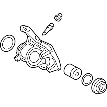 47850-0R050 Genuine Toyota Cylinder Assembly, Rr Di