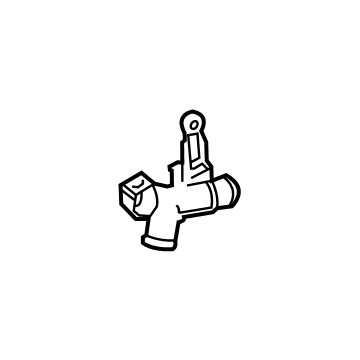 16577-0P020 Genuine Toyota Pipe, Radiator, NO.1