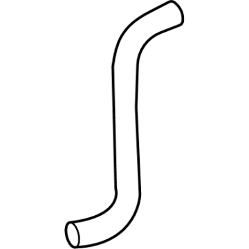 16572-0P340 Genuine Toyota Hose, Radiator, NO.2