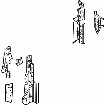58302-08040 Genuine Toyota Panel Sub-Assembly, LWR