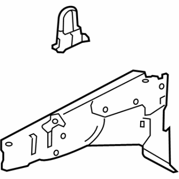 53705-0R030 Genuine Toyota Member Sub-Assembly, Front