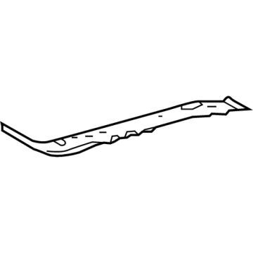 58102-0A020 Genuine Toyota REINFORCEMENT SUB-AS