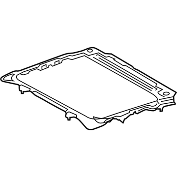 63142-0R050 Genuine Toyota Reinforcement, Roof