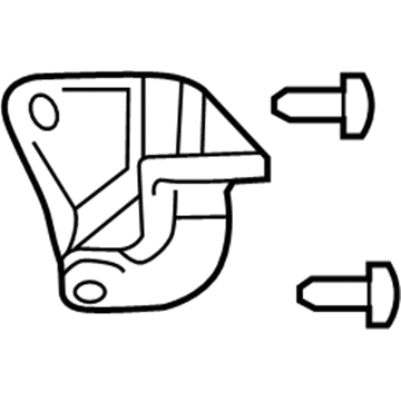 81195-42010 Genuine Toyota RETAINER, HEADLAMP Protector