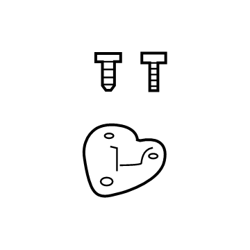 81193-42050 Genuine Toyota RETAINER, HEADLAMP P