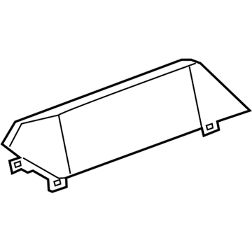 86110-WAA01 Genuine Toyota Multi-Display Assembly