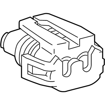 90080-98039 Genuine Toyota Housing, Connector F