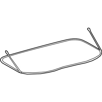 64910-F4010 Genuine Toyota Cover Assembly, TONNEAU