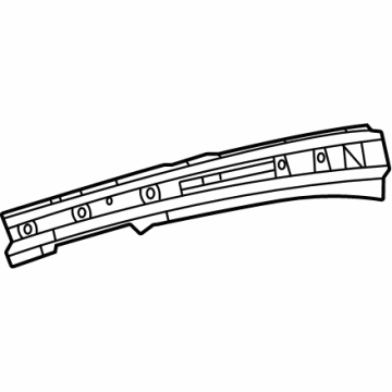 61212-12550 Genuine Toyota Rail, Roof Side, Out