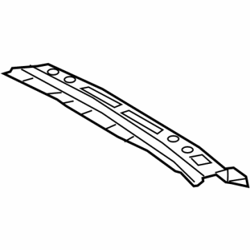 63105-12310 Genuine Toyota Frame Sub-Assembly, Back