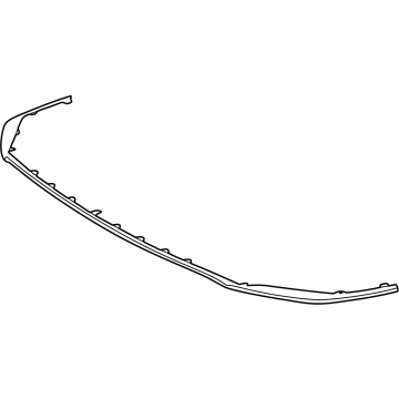 52112-08010 Genuine Toyota Extension, Fr Bumper