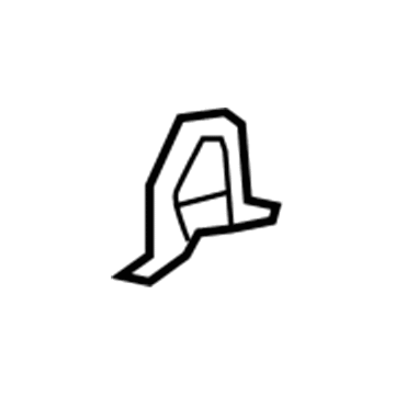 53737-47040 Genuine Toyota Plate, Front Apron To COWL Side Member