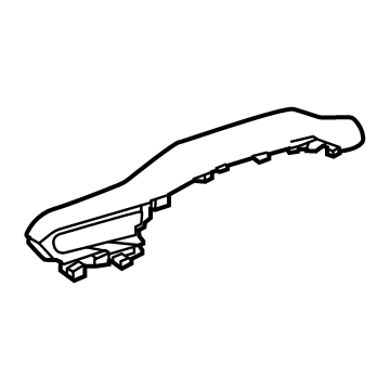 55011-48040-C0 Genuine Toyota GARNISH Sub-Assembly, In