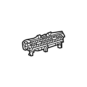 55670-48160 Genuine Toyota Register Assembly, INSTR