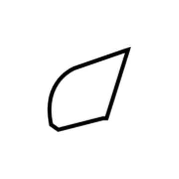 58748-21010 Genuine Toyota Protector, Quarter Panel