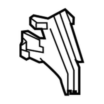 53153-02020 Genuine Toyota Guide, Front Side Air