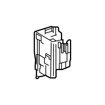 82666-08300 Genuine Toyota Holder, Connector