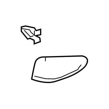 67925-F4010-C1 Genuine Toyota Panel, Rr Door SCUFF