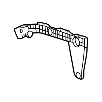 52156-08010 Genuine Toyota Support, Rr Bumper S