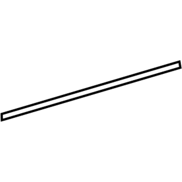 75797-0E030 Genuine Toyota Pad, Rear Door Outside