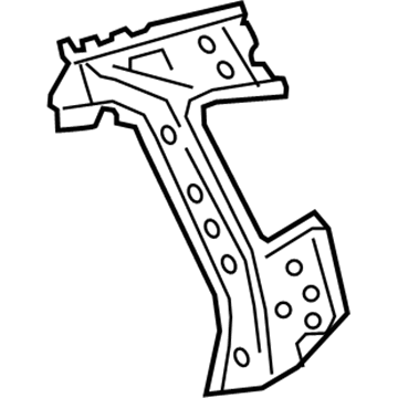 61733-0R030 Genuine Toyota Panel, Roof Side, Inner