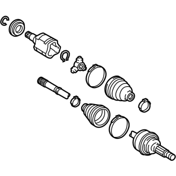 Toyota Highlander Axle Shaft - Guaranteed Genuine Toyota Parts
