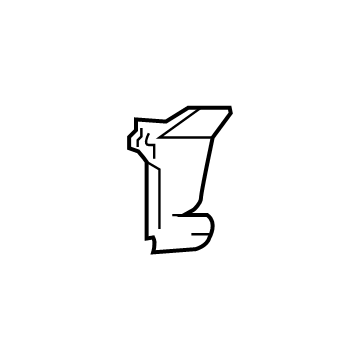 52423-47010 Genuine Toyota Pad, Front Bumper, LH