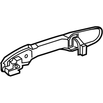 69210-06100-A1 Genuine Toyota Handle Assembly, Front Door Outside