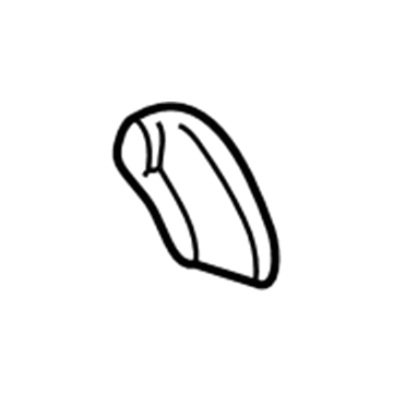 53814-02020 Genuine Toyota Extension, Front Fender, LH