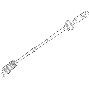 45260-50110 Genuine Toyota Shaft Assembly, Steering