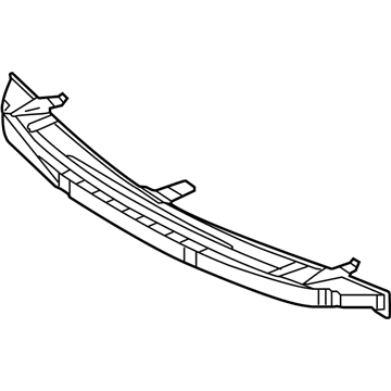 52618-47081 Genuine Toyota ABSORBER, Front Bumper