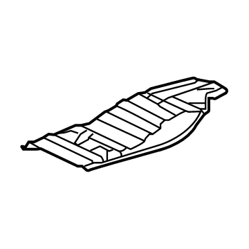 58327-60091 Genuine Toyota INSULATOR, Main MUFF